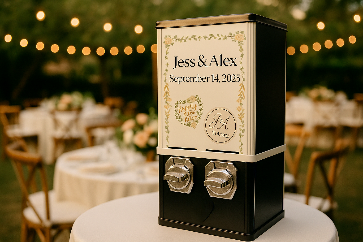 Art & Sticker Vending Machines for Events | Magpie & Muse